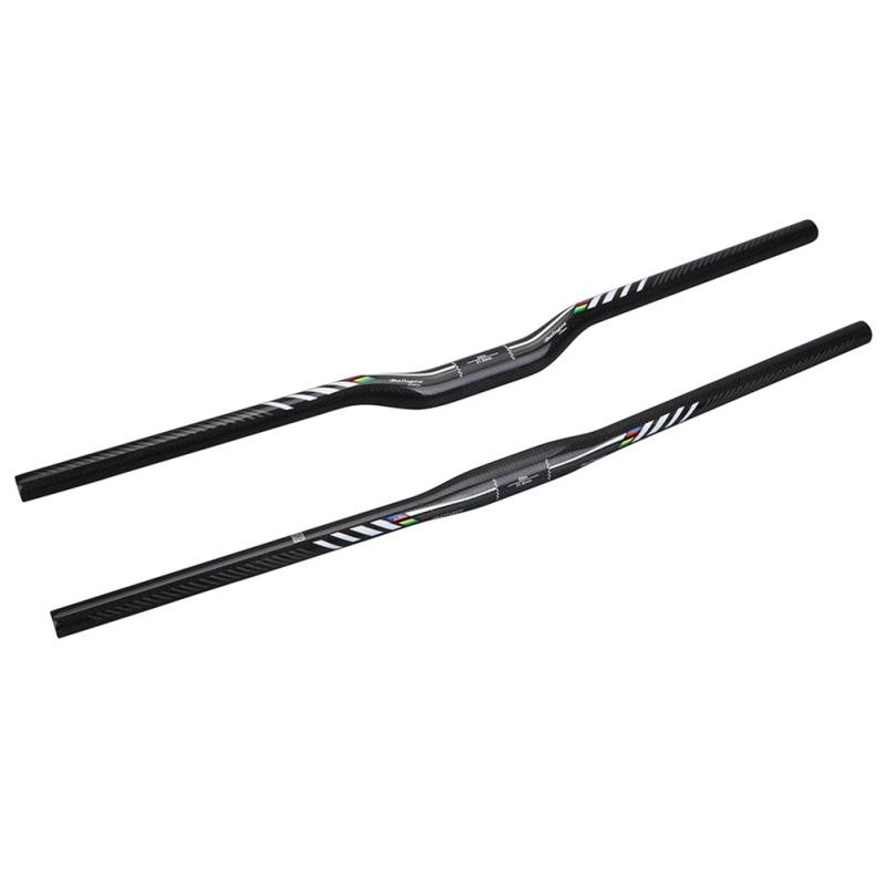 Full Carbon Fiber Bicycle Handlebar Mountain Bike Straight Handle Riser ...