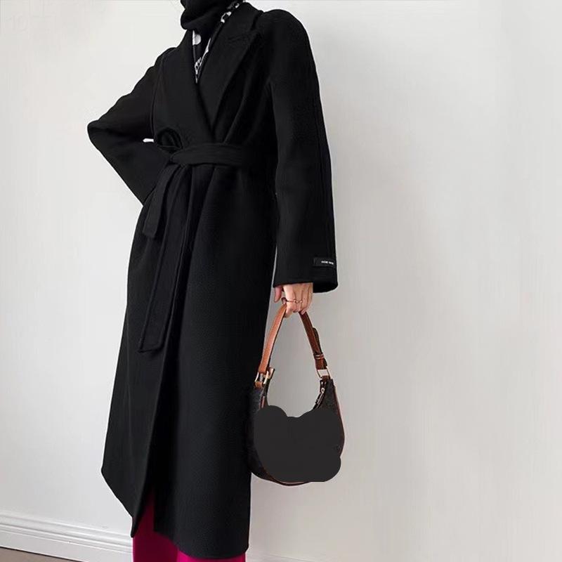Cheap Women's Autumn And Winter High End All Wool Double Sided Wool ...