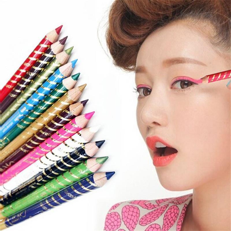 Cheap 12 Colors Eyeliner Pencil Eye Shadow Pen Cosmetic Makeup Set ...