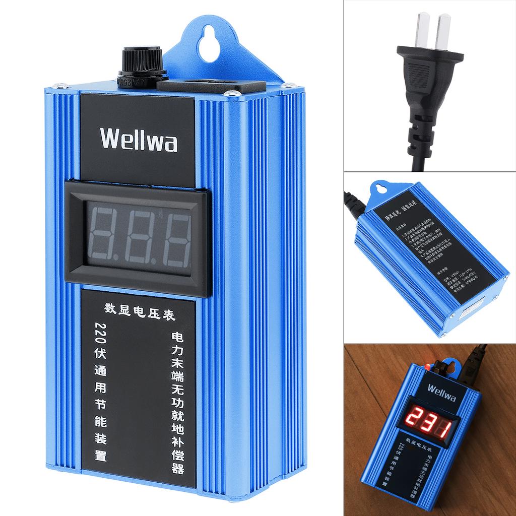 Buy 100KW 110V-220V Power Saver Smart Digital Household Electricity ...