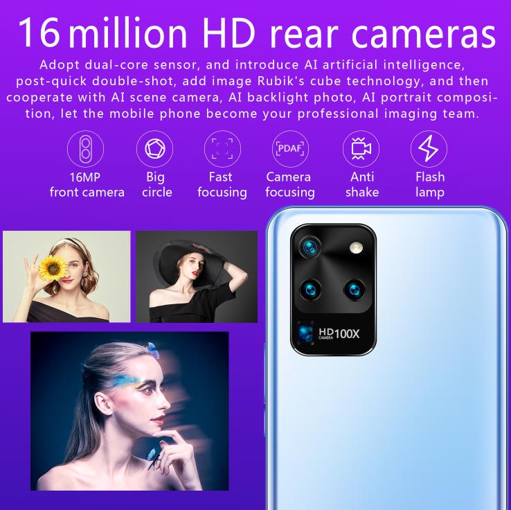 Buy 7.5 Inch S20U Max 8GB+256GB 5G Network Smartphone at affordable ...
