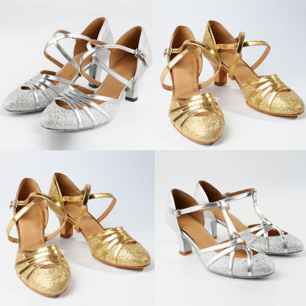 Buy Women's Rumba Waltz Prom Ballroom Latin Salsa Dance Shoes at ...