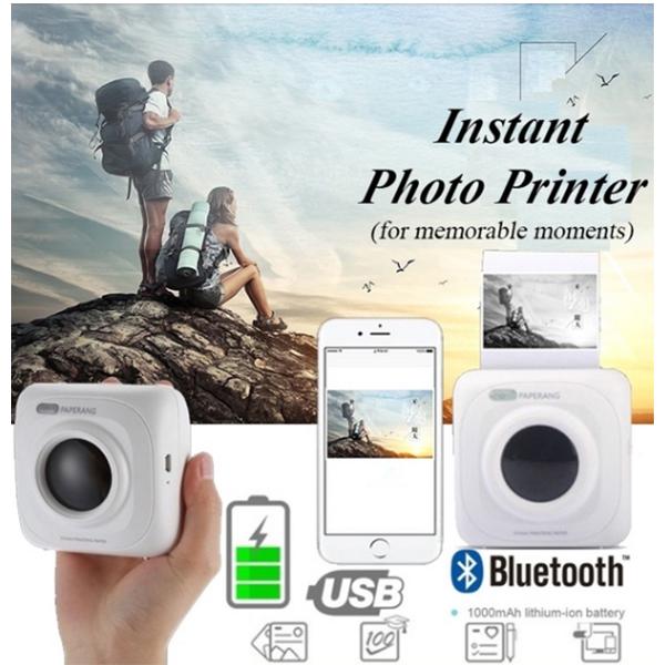 Paperang Machine imprimanta telefon fotografie autocolant fără fir ...