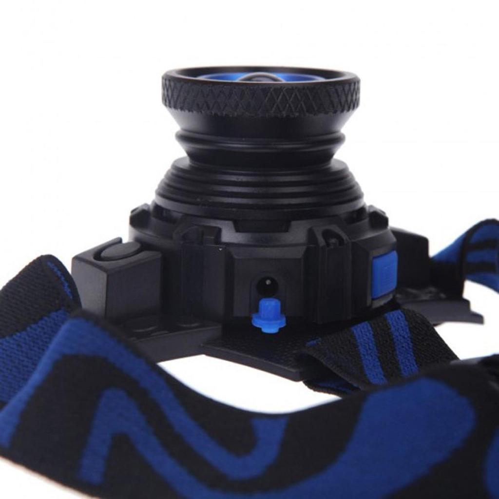 Buy Tactical Headlight Cree XM-L Rechargeable T6 LED Headlamp+Charger ...