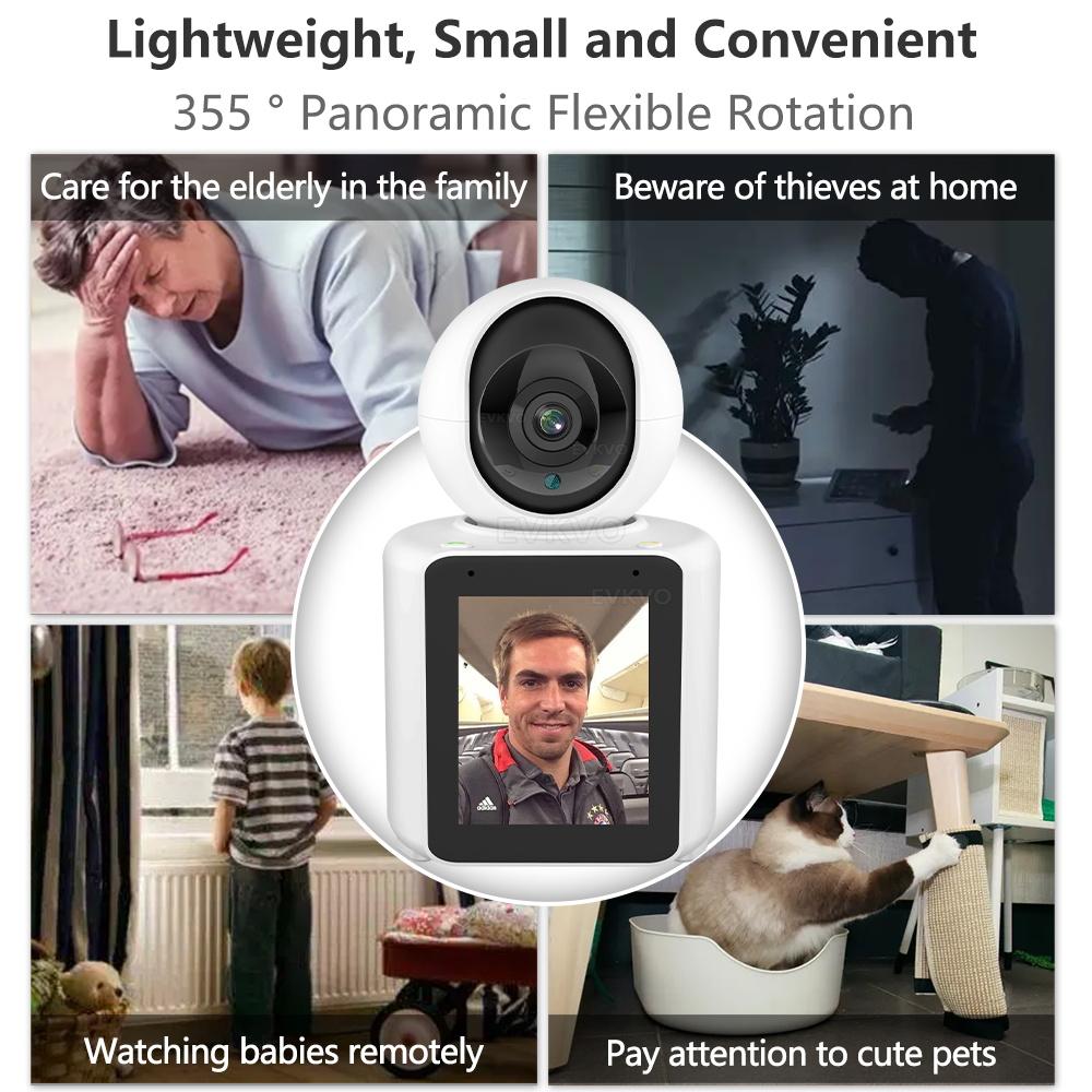 Cheap 4MP PTZ WIFI Camera Auto Tracking One Click Video Call With ...