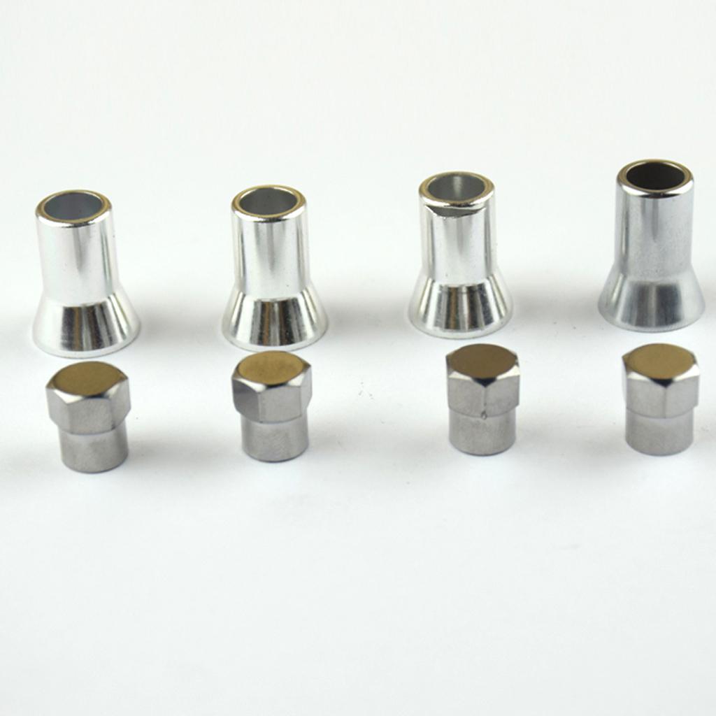 Buy 8 Pieces American Car Truck TPMS Tire Valve Stem Cap & Sleeve Cover ...