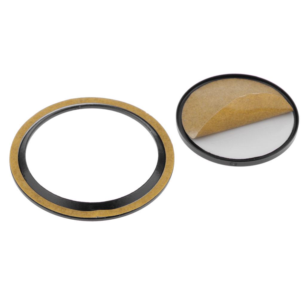 3 Pieces Engine Start Ignition Button Sticker+ Wheel Sticker Badge Trim ...