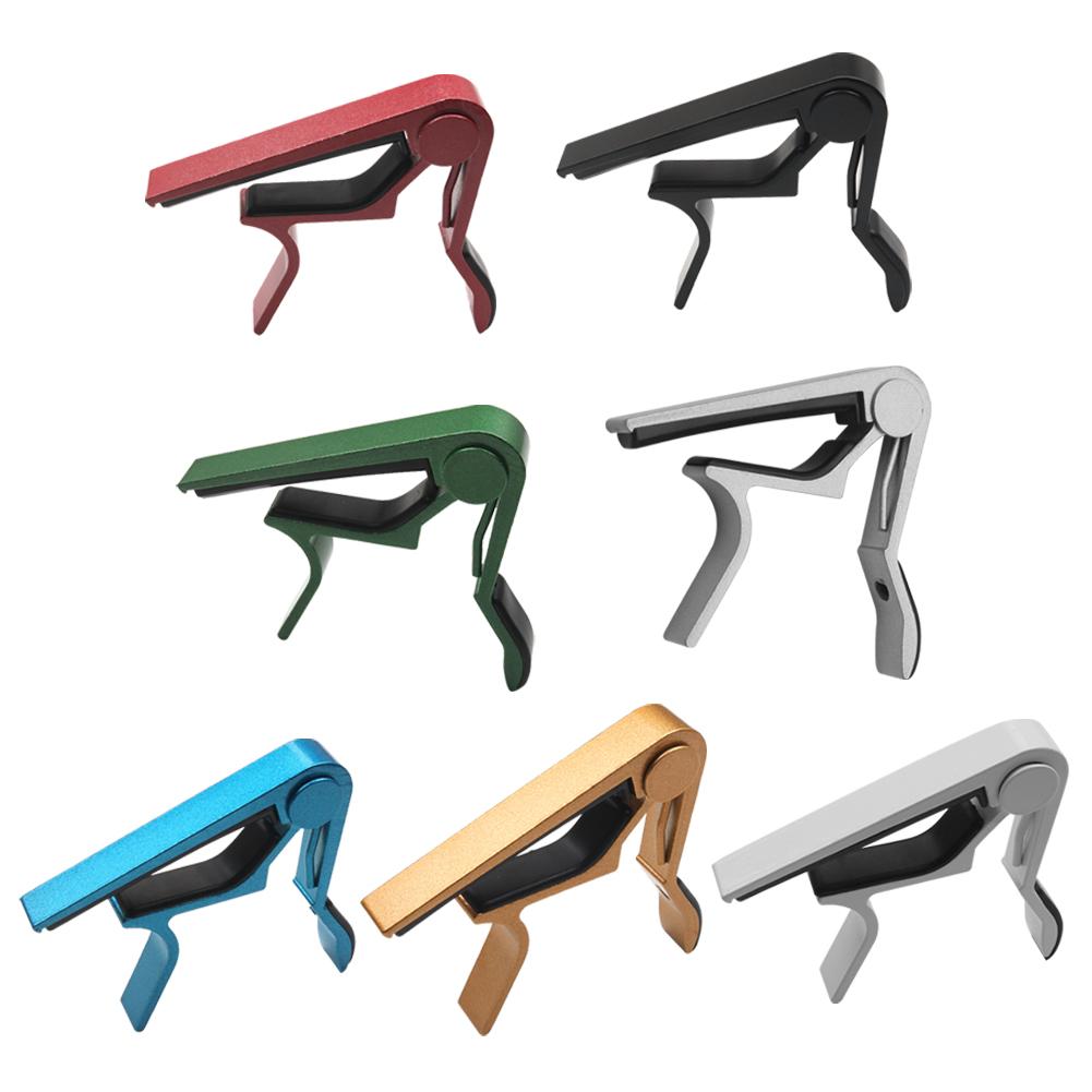 Buy Quick Change Clamp Key Metal Classic Tone Adjusting Capo Guitar ...