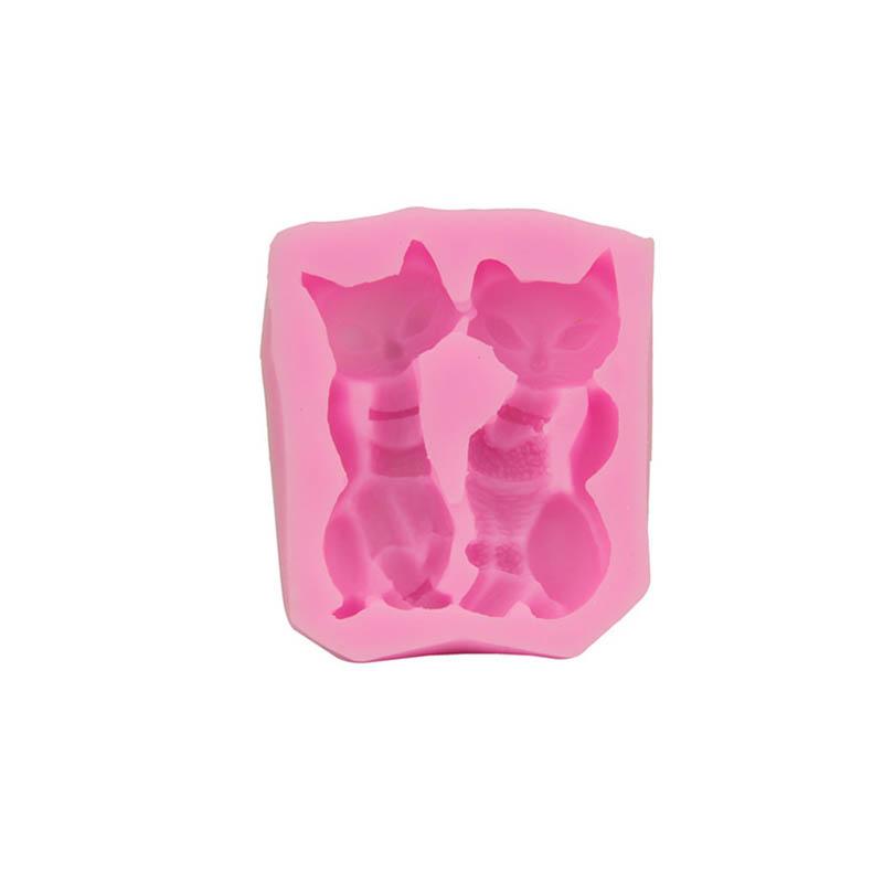 Cheap Fox 3d Silicone Cake Fondue Mold Tool Wedding Cake Decoration ...