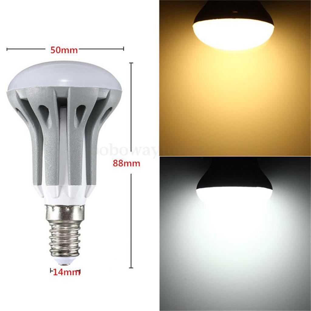 Buy E14 R50 3W 2835 18SMD Warm White/White LED Spotlight Light Lamp ...