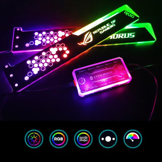 💰Kaufe Mode Shengmeida Starke Struktur RGB 12-Farben-Grafikkarte ...