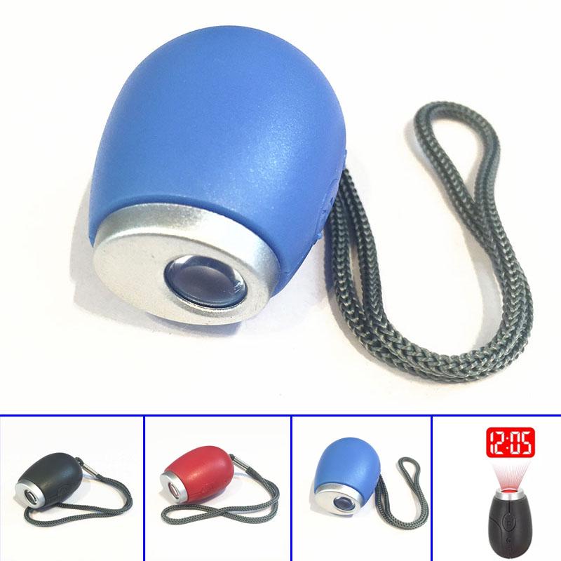 Portable Digital Time Projection Clock Mini LED Watch Night Light ...