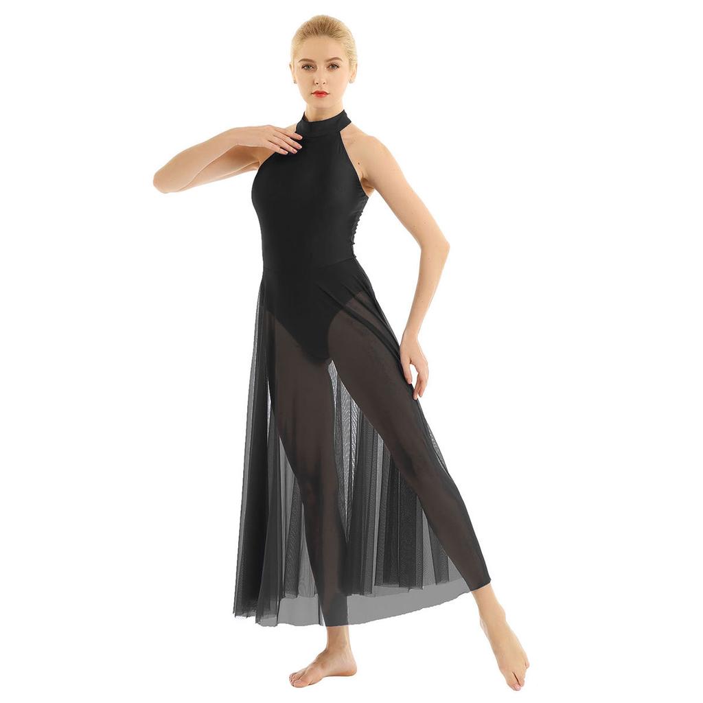 Buy Women Lyrical Dance Costumes Ballet Dress Contemporary Modern ...