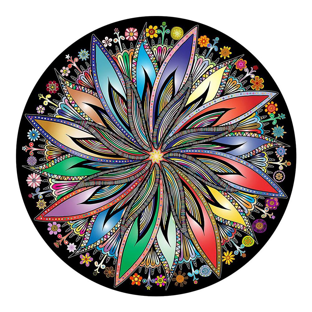 Cheap 5D DIY Full Round Drill Diamond Painting Datura Mosaic Rhinestone ...
