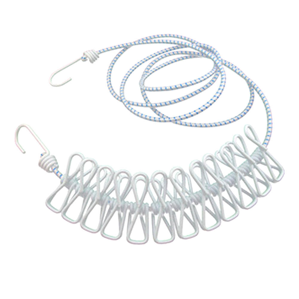 Clothesline Rope Cleaning Laundry Portable Stretch Hangers Supplies ...