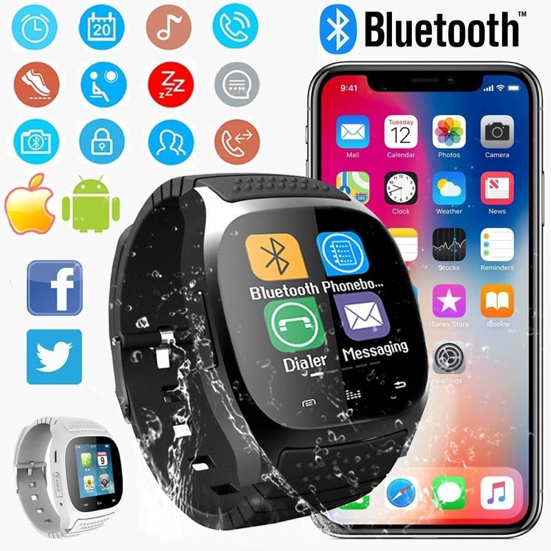 Buy Bluetooth Smart Watch Touch Screen Wrist Watch with Camera/SIM Card ...
