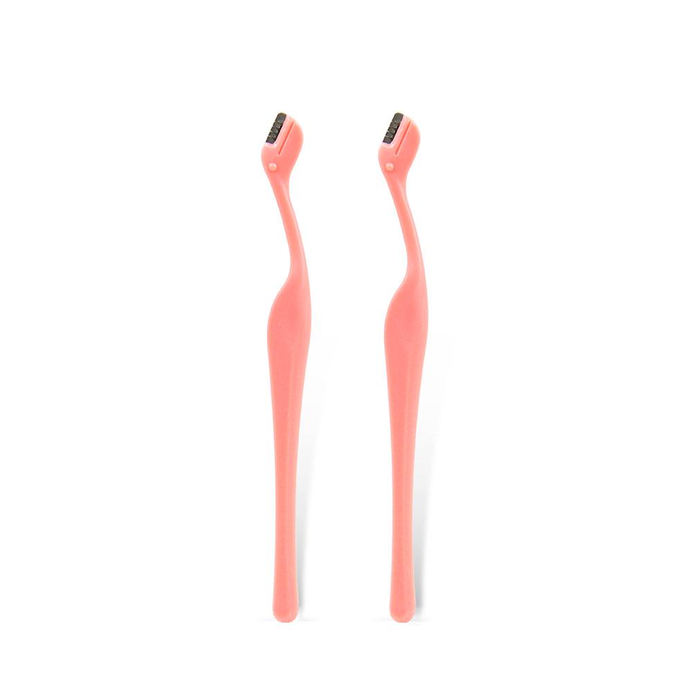 Buy Mini Eyebrow Trimmer 2PCS Safe Shaving Razors Small Size Blade ...