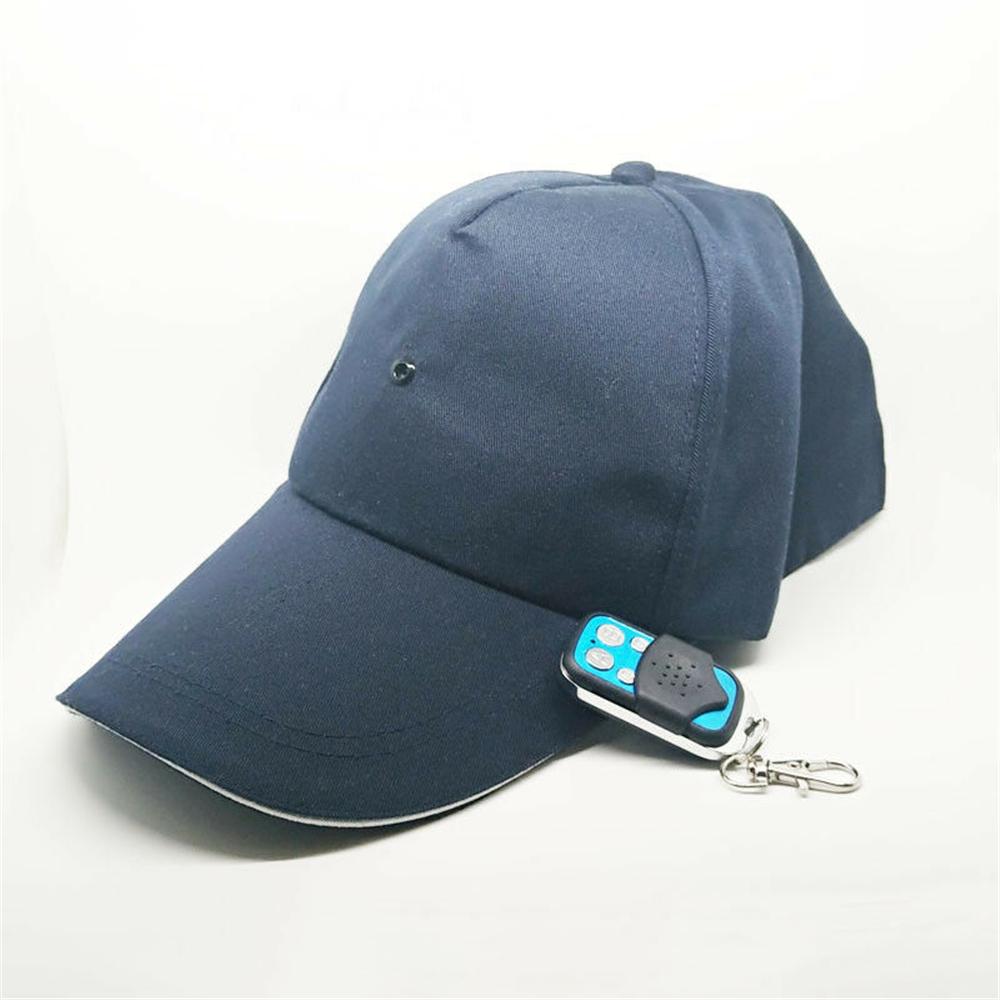 New 1080P HD Navy Blue color hat Remote control micro Video mini camera ...