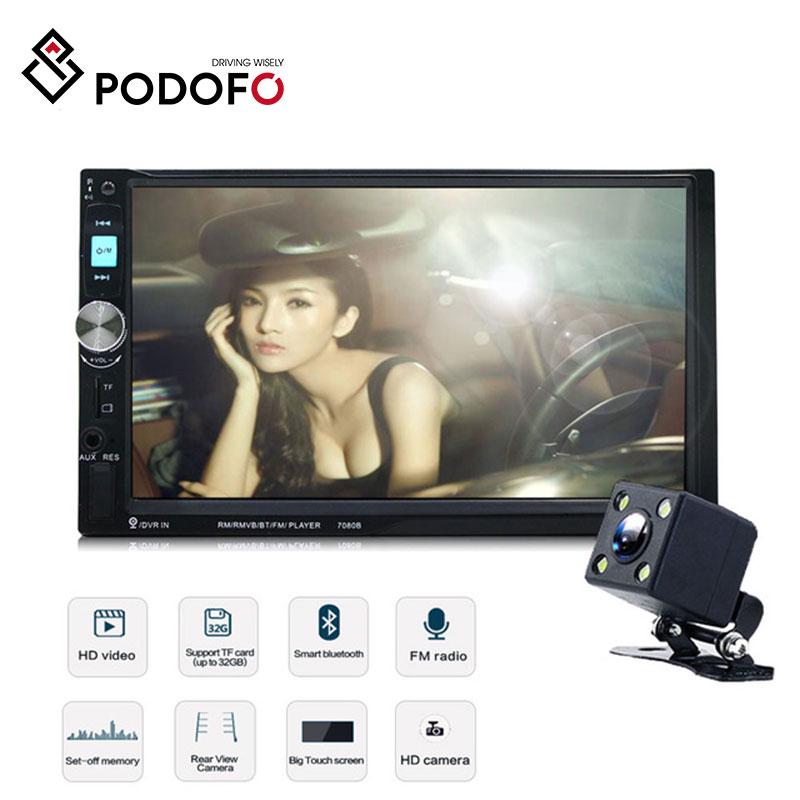 Buy 7"HD Touch Screen Car Radio 2 Din In Dash Auto Audio Stereo ...