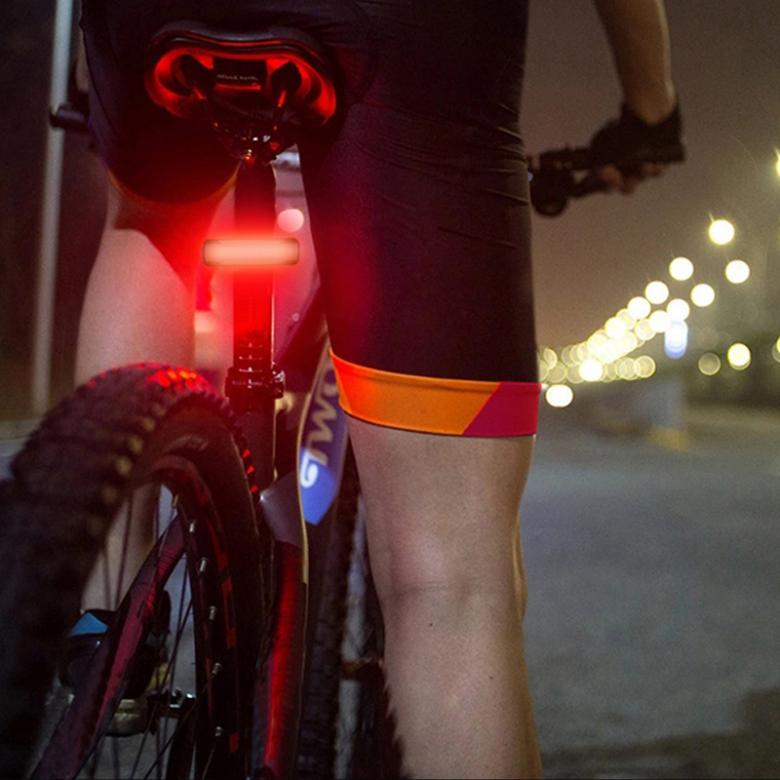 Buy A02 2835 Red LED 5 Modes USB Charging Taillight Bicycle Lights with ...