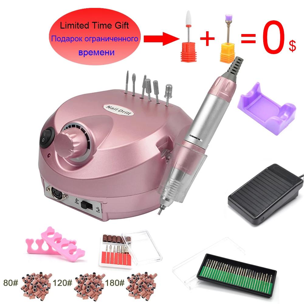 35000Rpm Electric Manicure Machine For Pedicure Professional Nail Drill ...