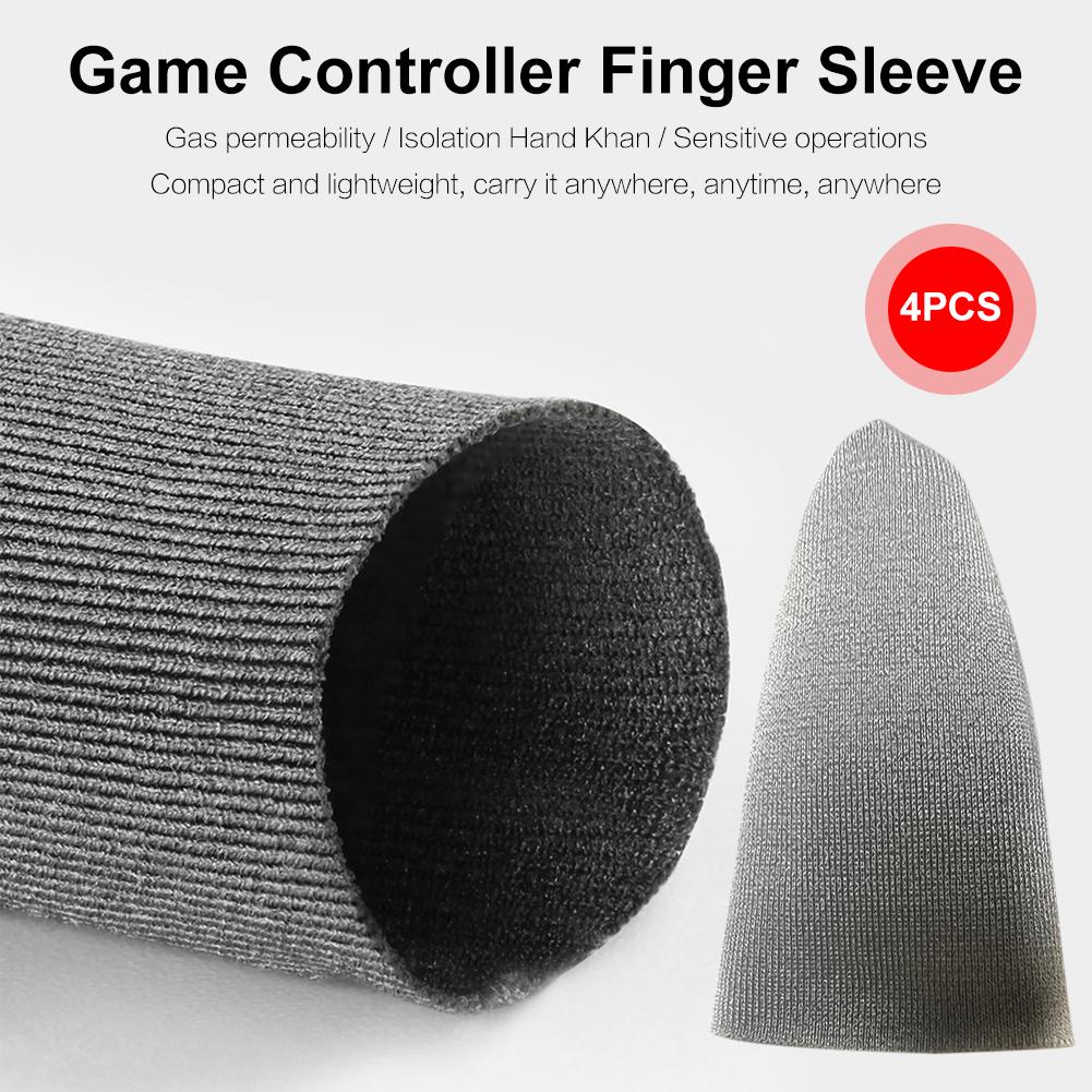Buy Mobile Game Controller Finger Sleeve Set Anti-Sweat Touch Screen ...