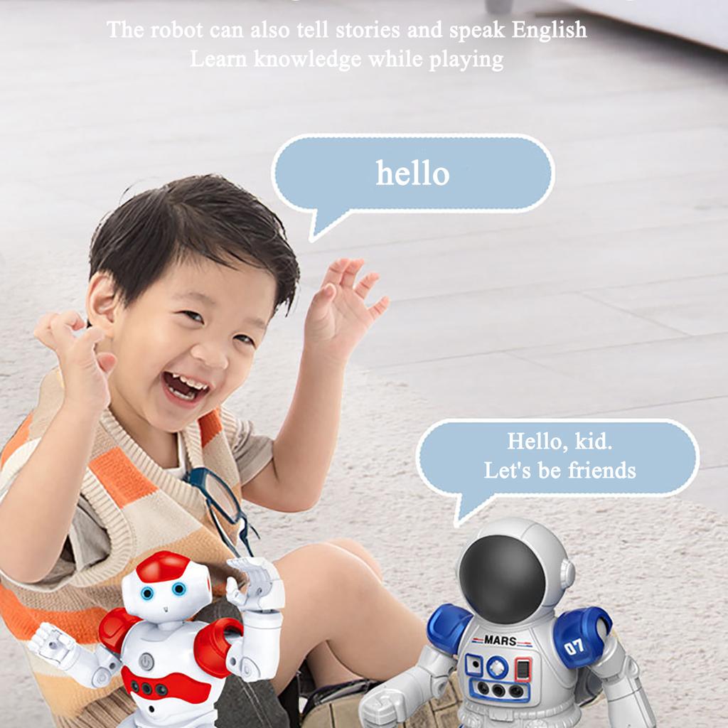 Buy Hywiwine Smart RC Robot Toy Talking Interactive Intelligent RC ...