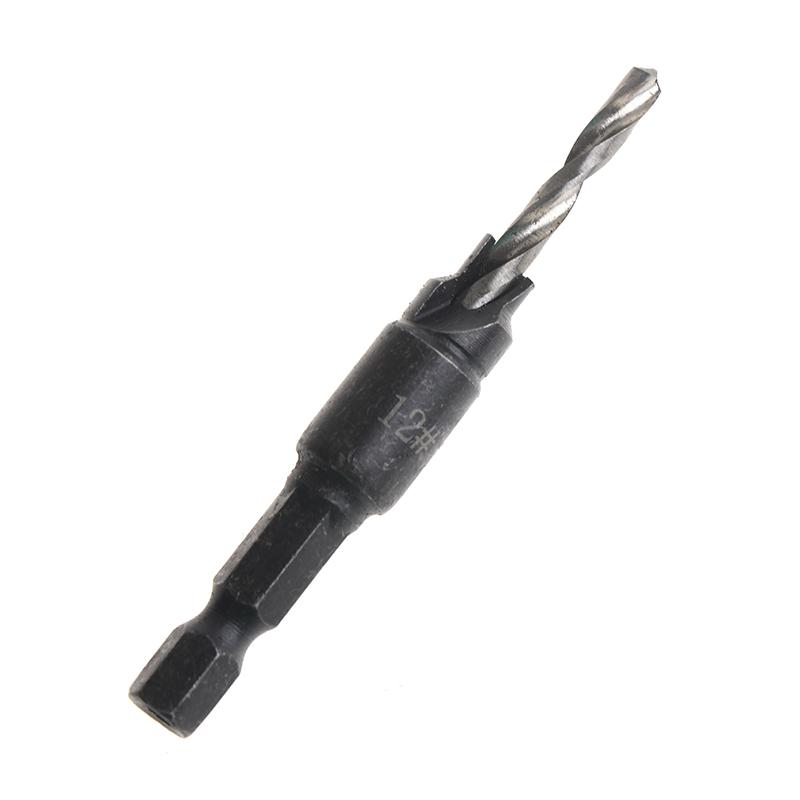 Buy 5Pcs Countersink Drill Woodworking Drill Bit Drilling Pilot Holes ...