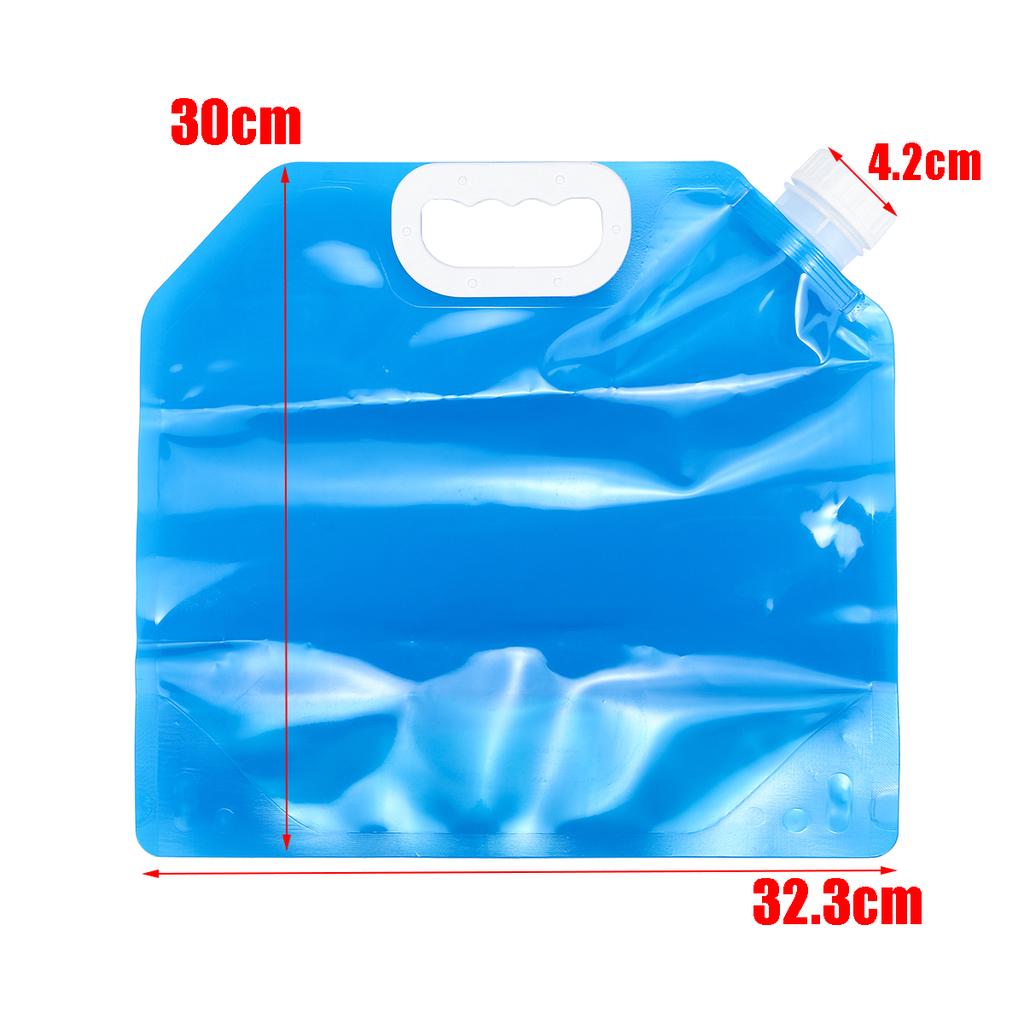 Buy 5L Portable Folding Drinking Water Container Storage Lifting Bag ...