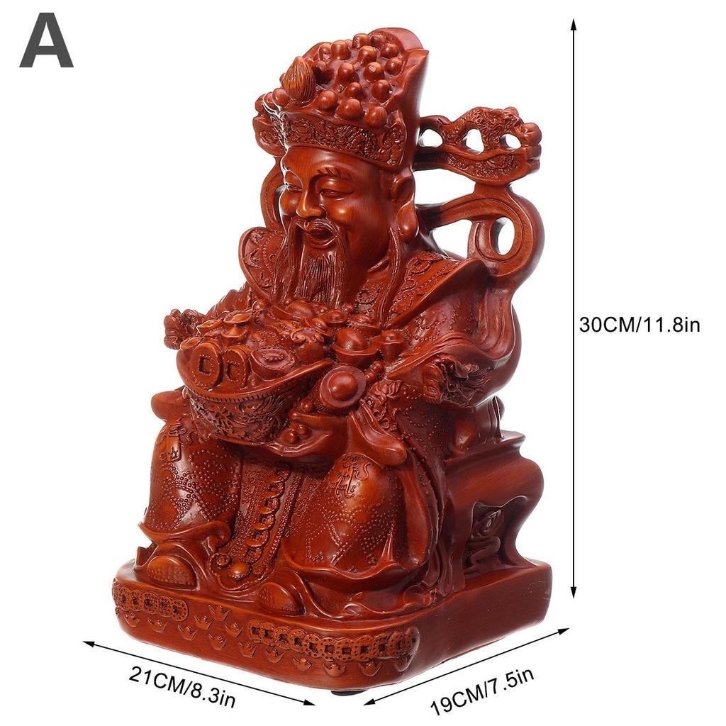 Buy The God of Wealth, Mammon Sculpture, Plutus Statue, Open Light ...