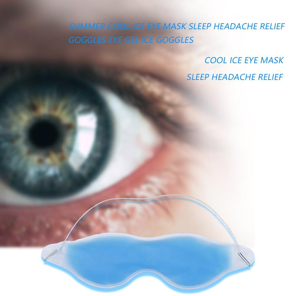 Buy SX Summer Cool Ice Eye Mask Sleep Headache Relief Goggles Eye Gel ...