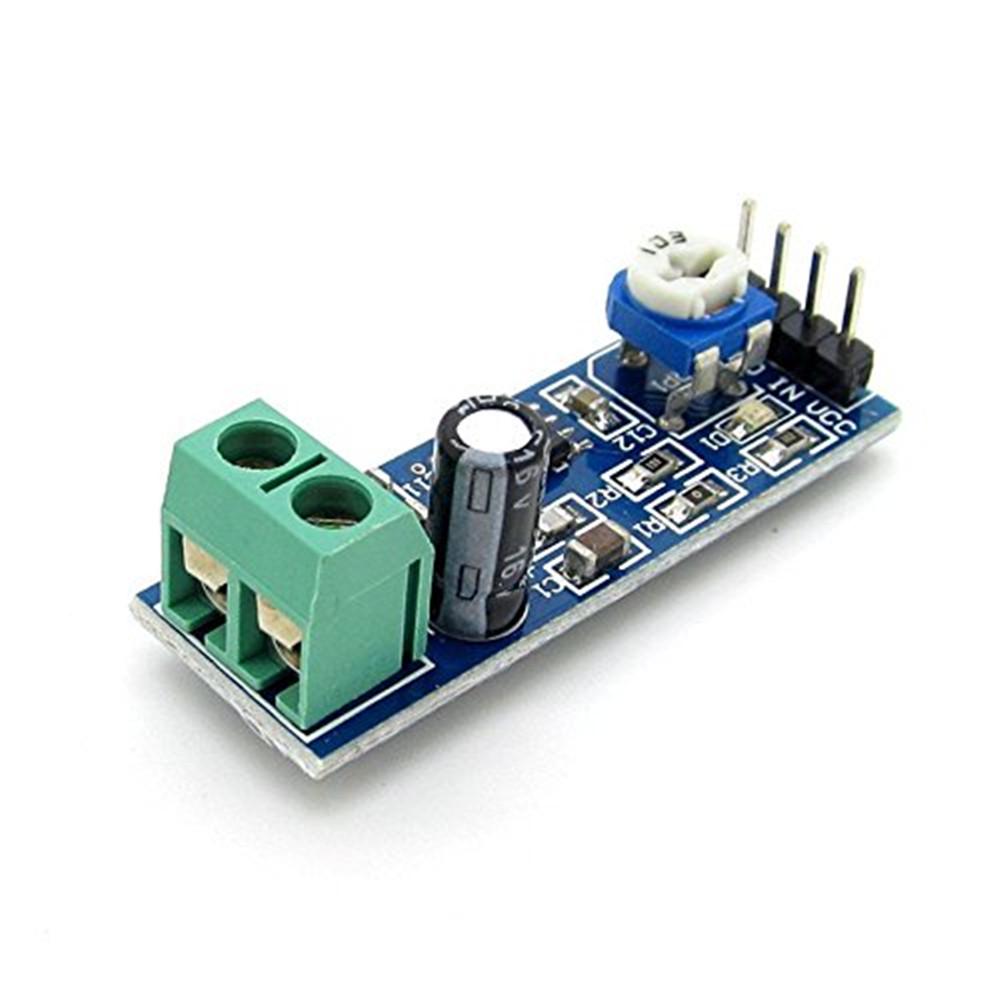 Buy 200 Times Gain LM386 Audio Amplifier Module 10K Adjustable ...