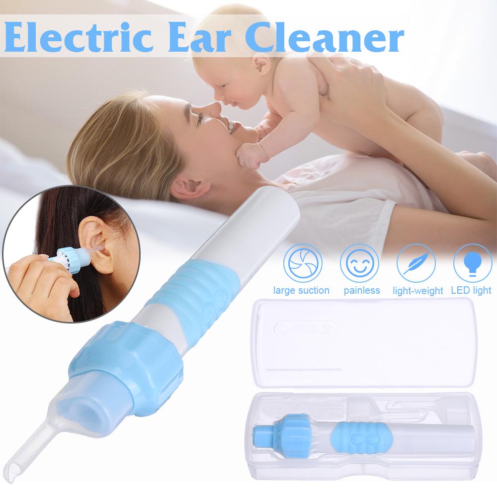 Buy Electric Ear Cleaner Large Suction with LED Light Safety Painless ...