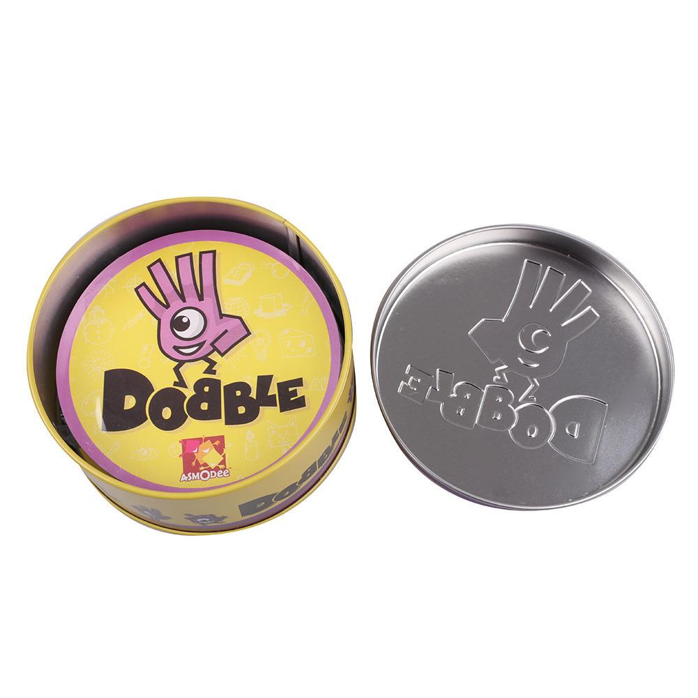 Buy 55pcs Dobble Card Game Family Party Entertainment Kids Playing ...