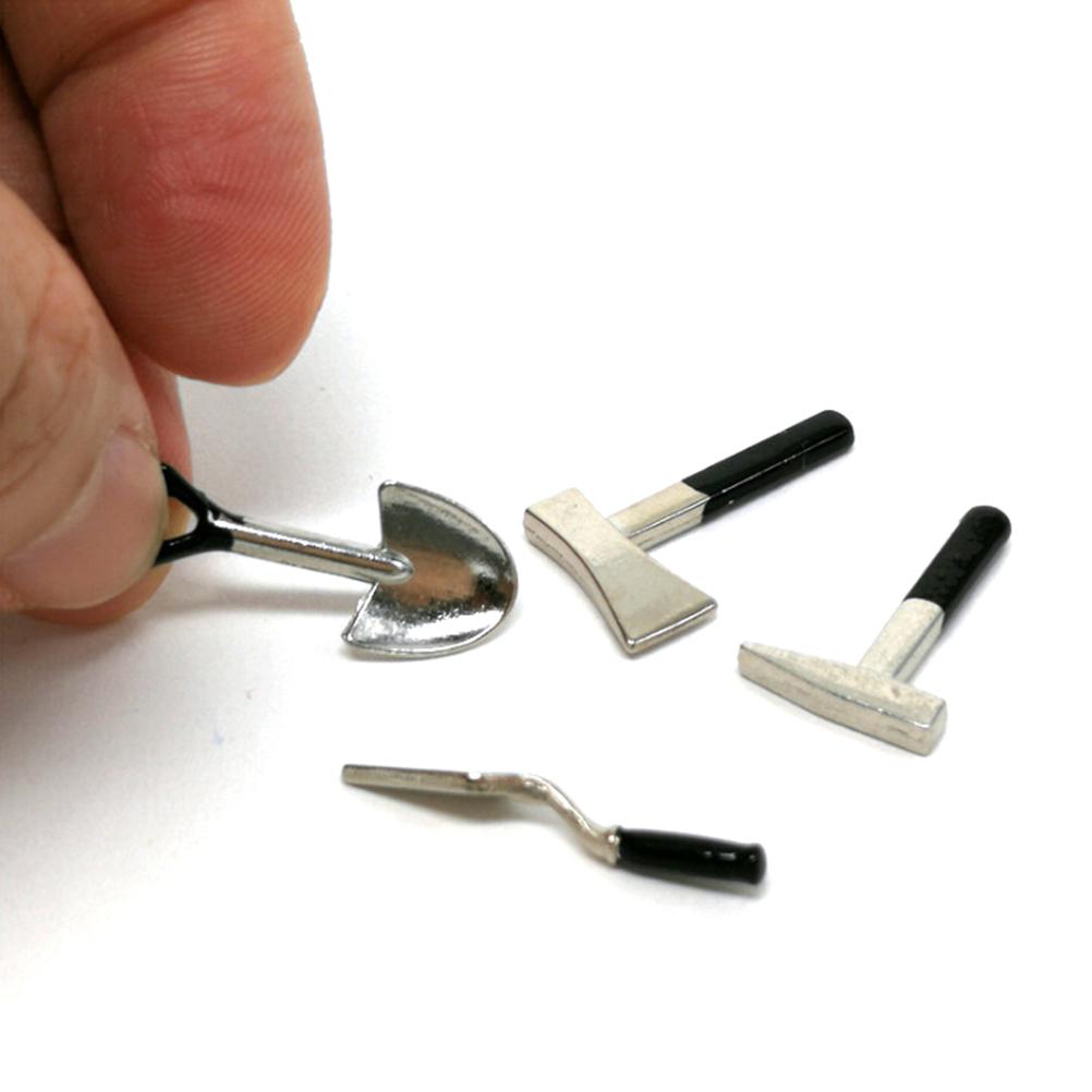 Buy 4Pcs 1:12 Dollhouse Accessories Tool Handmade Diy Doll House Mini ...