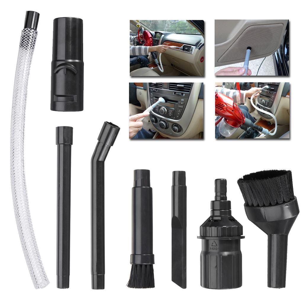 8Pcs Universal Vehicle Car Valet Mini Micro Attachment Tool Kit For ...