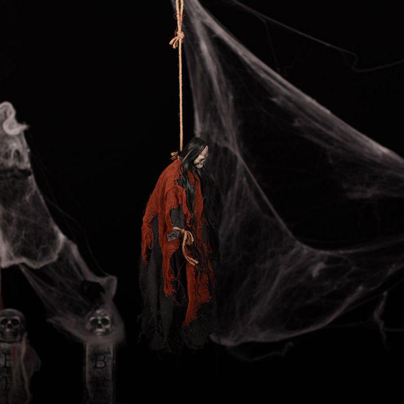 Cheap Home Decor Of Halloween Induction Vibration Glowing Eye Hanging ...