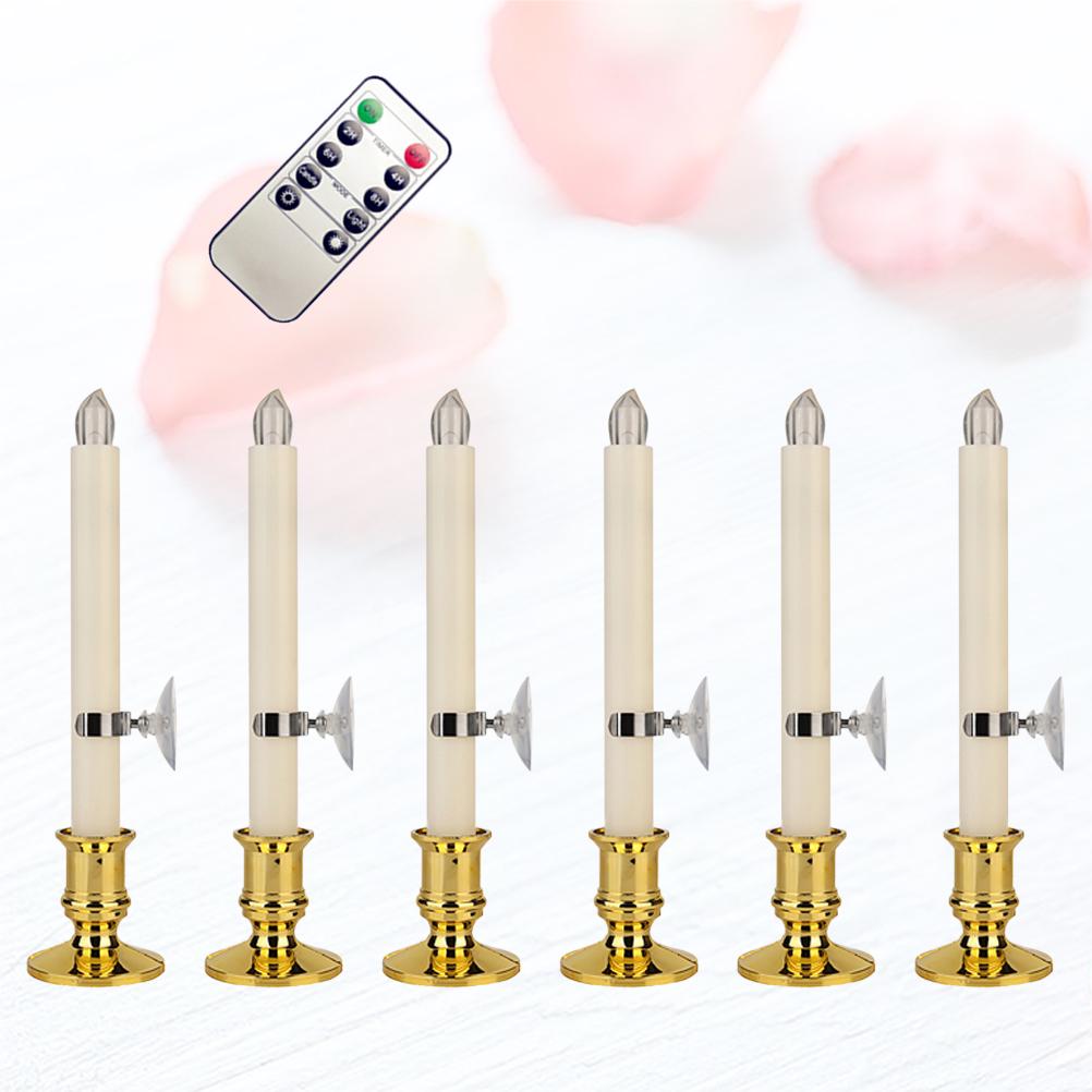 Buy 6pcs LED Candle Light Creative Unique Party Decor Light Candle ...
