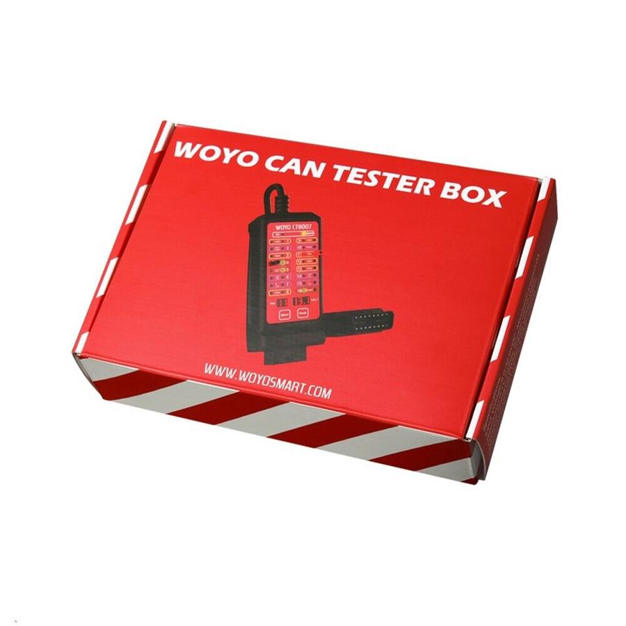 1pc Car WOYO CAN Tester Box Pin Settings Diagnostic Tool 12V 24V ...
