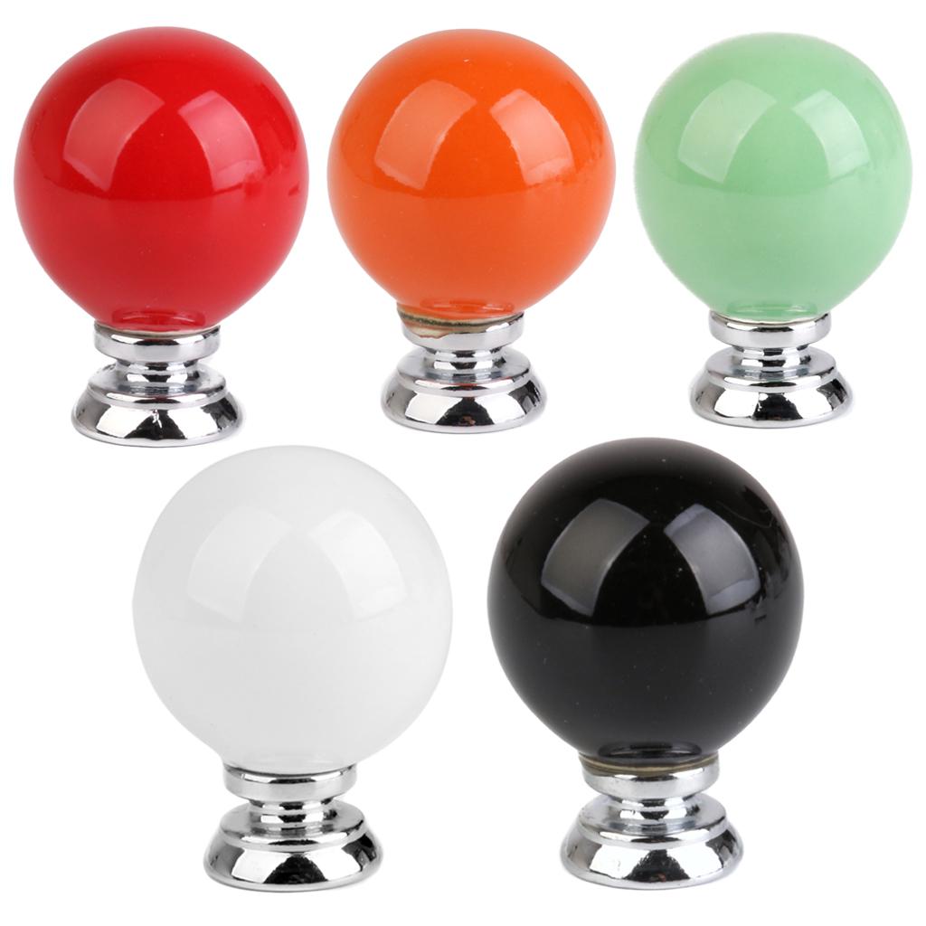 Drawer Cabinet Door Pull Handle Knob Ball Handles 1pcs Red uygun ...