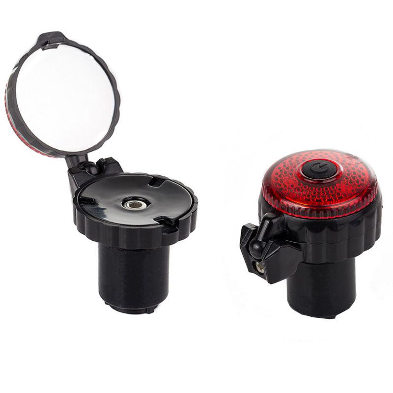 Road Bike Drop Bar Safety Bicycle Rearview Mirror Riding Reflector ...