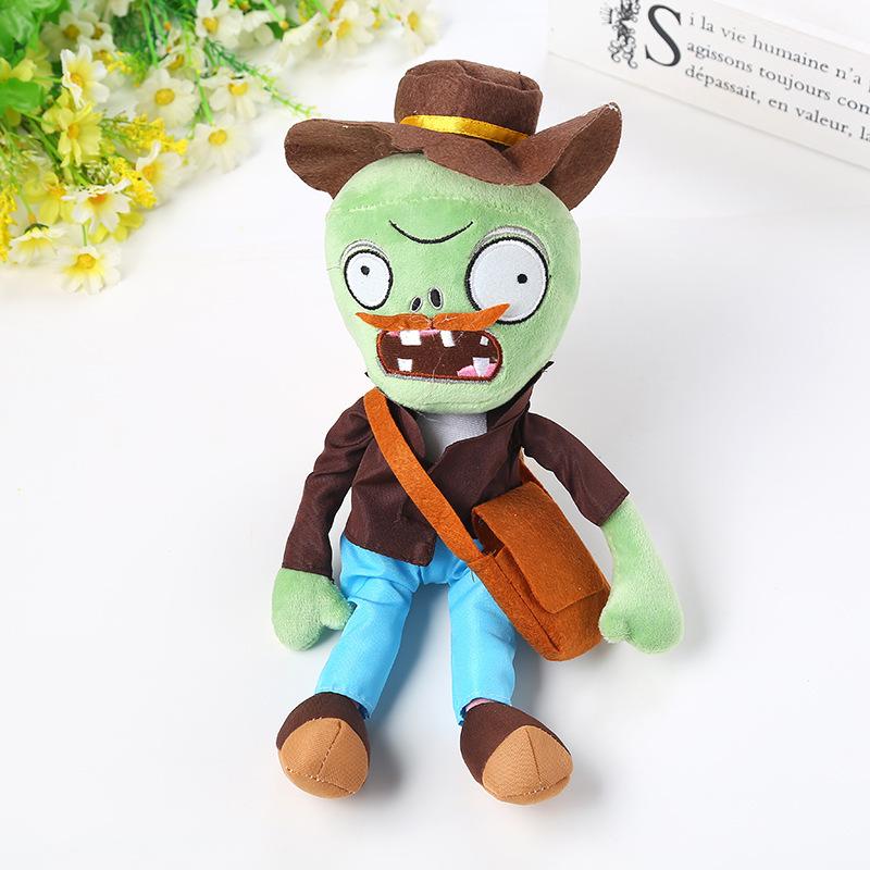 Cheap 12" Plants Vs Zombies Postman Zombie Plushies PVZ Stuffed Dolls ...
