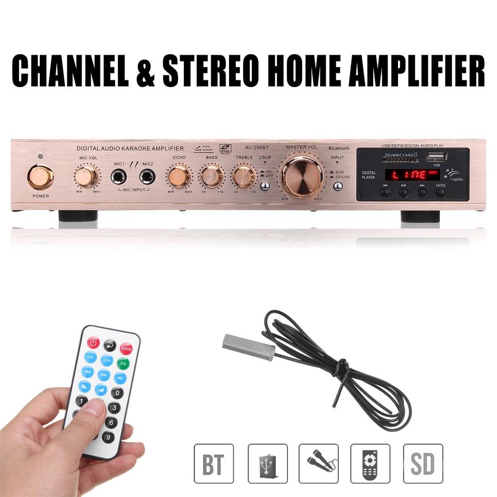5 channel home power amplifier