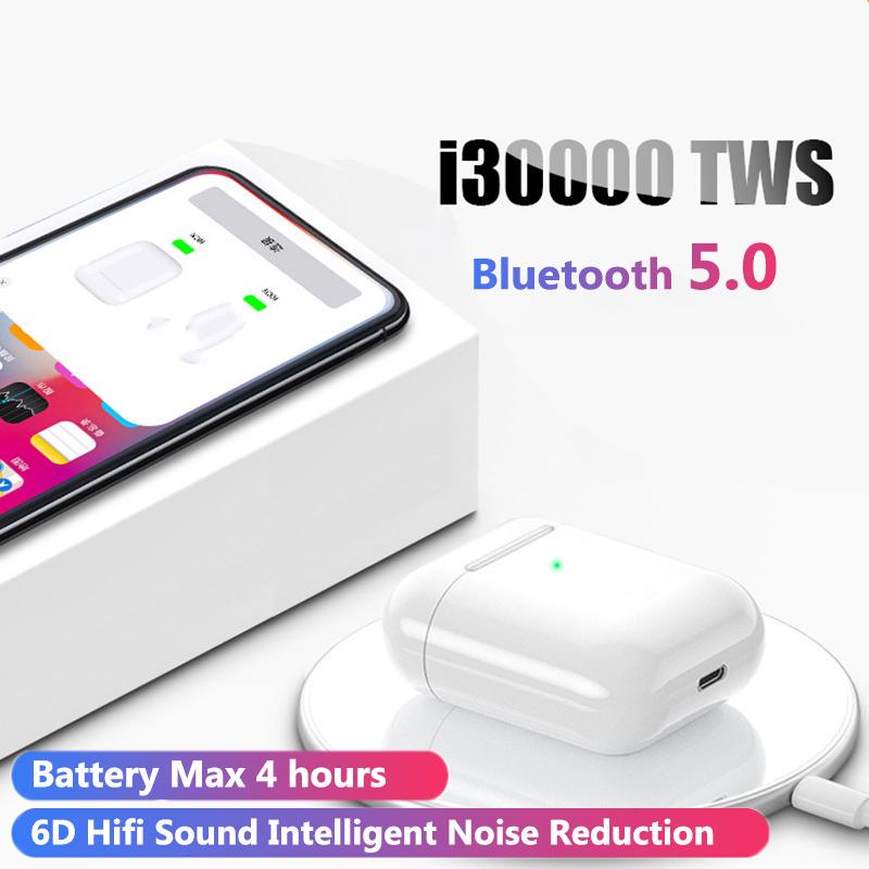 i30000 tws 1:1 Wireless Bluetooth earphones 3 Real Battery 6D super ...