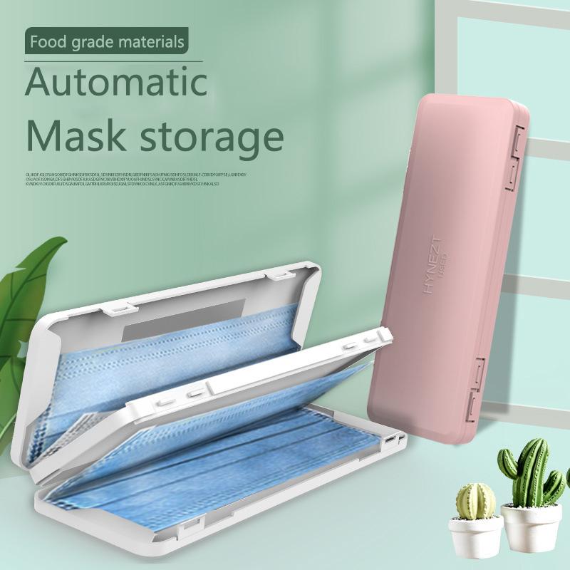 Buy Dust-Proof Mask Case Disposable Mask Storage Organizer Face Masks ...