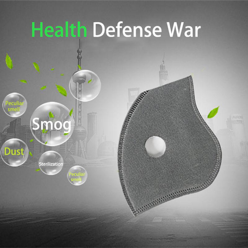 Buy Dedicated Filter For 10 Cycling Masks Cycling Anti-smog Mask Liner ...