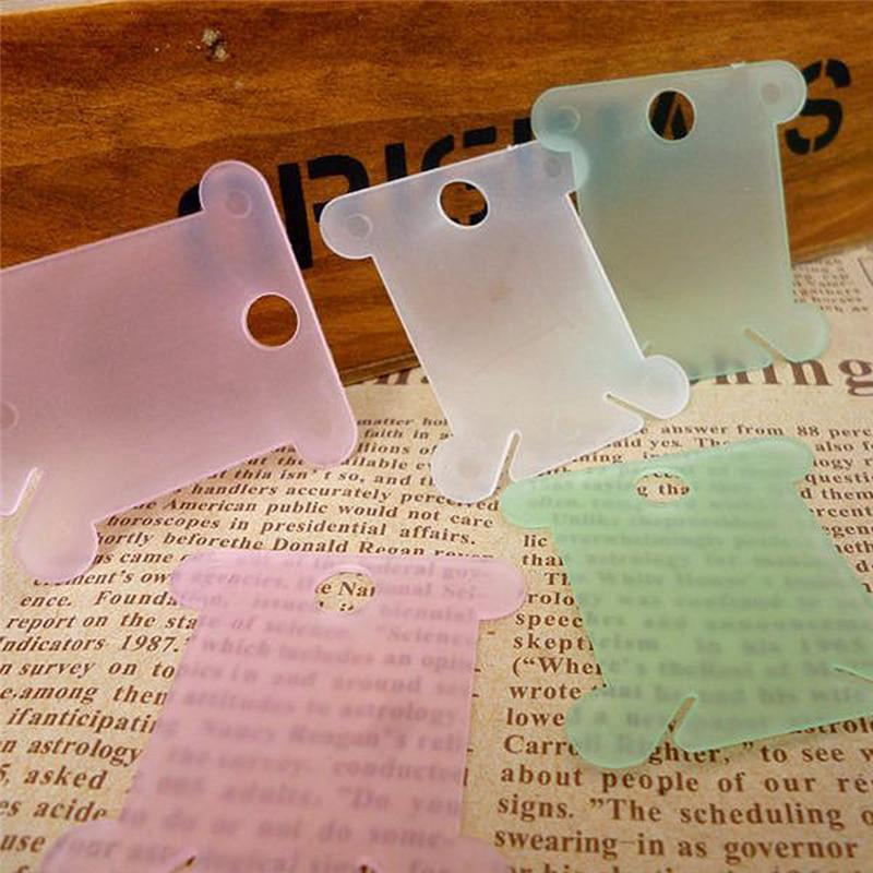 Buy DIY Organizer Floss Bobbins Cotton Thread Winding Plate Embroidery ...
