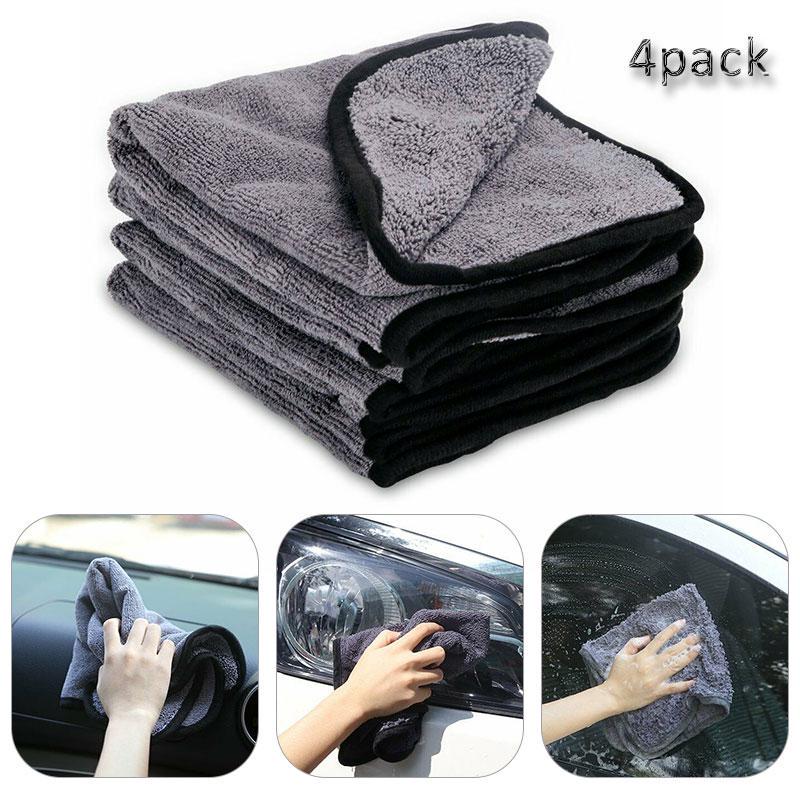 Buy 4x Super Absorbent Soft Car Home Large Cleaning Drying Polishing ...