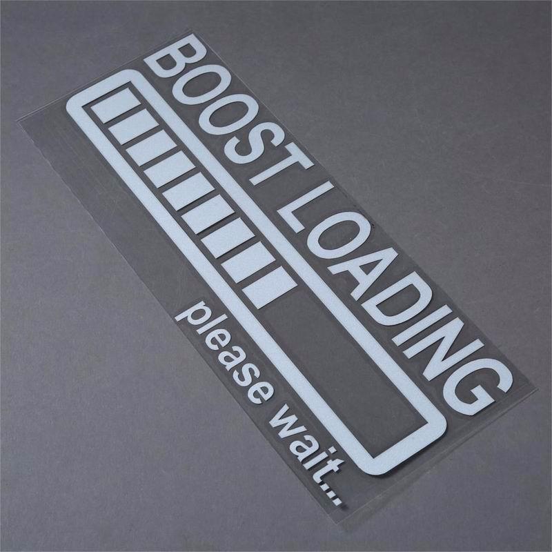 Buy Boost Loading Funny Please Wait Window Car Waterproof Vinyl Car ...