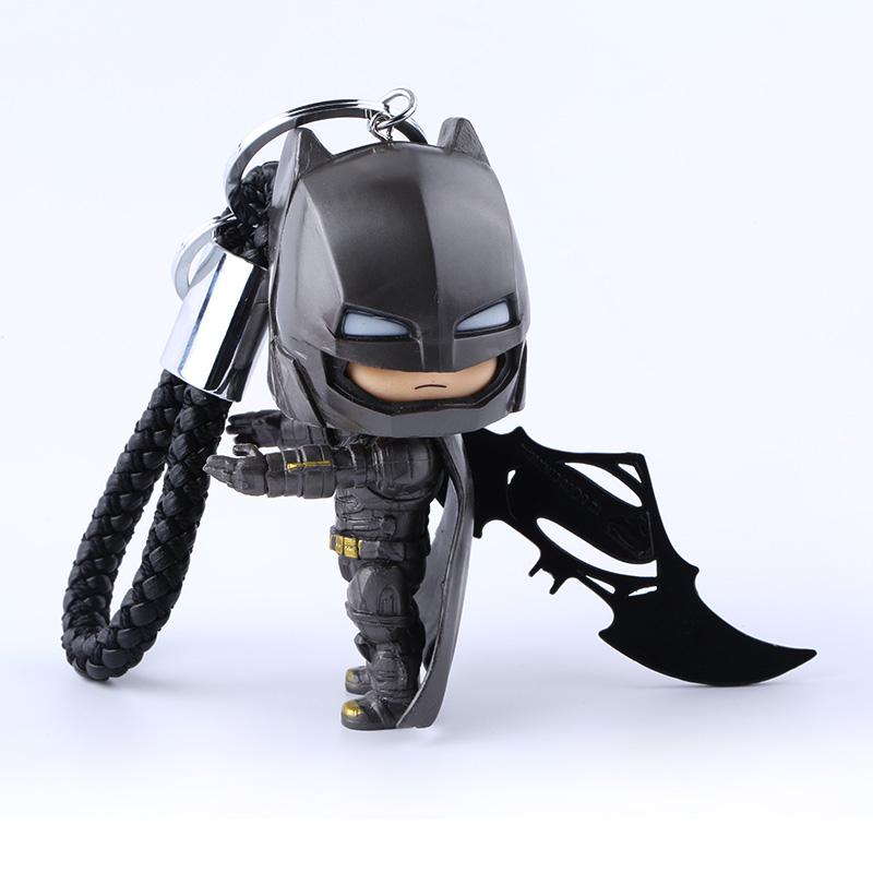 Buy Batman Vs Superman Pendant Car Key Creative Male Waist Hanging Key ...